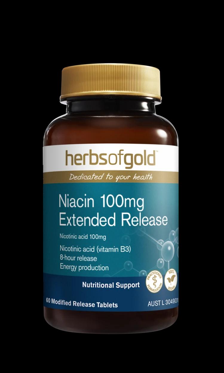 Niacin 100mg Extended Release | Vitology