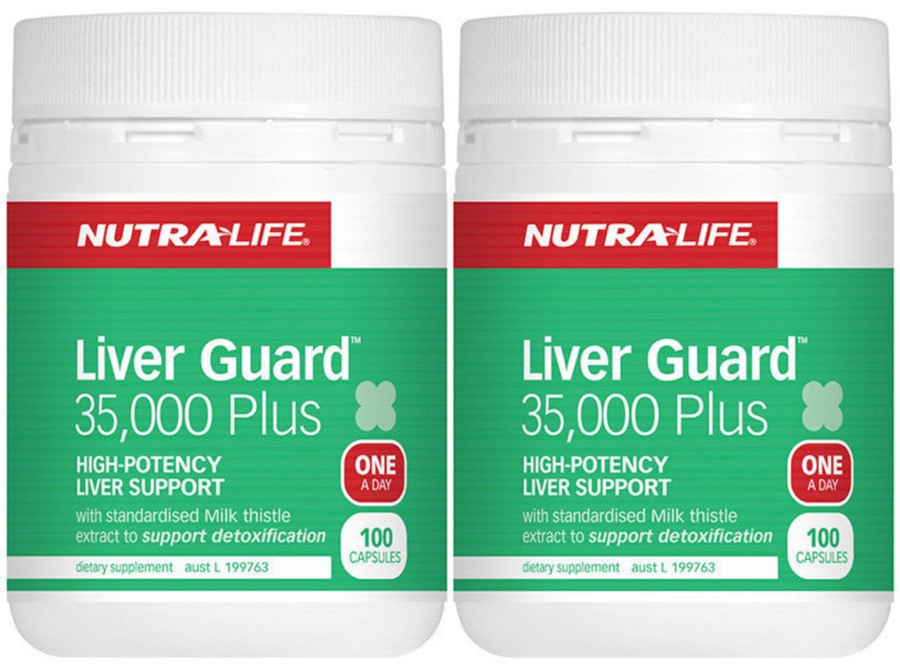 Nutra-life Liver Guard 35000 Twin Pack (100 Capsules x2) | Vitology